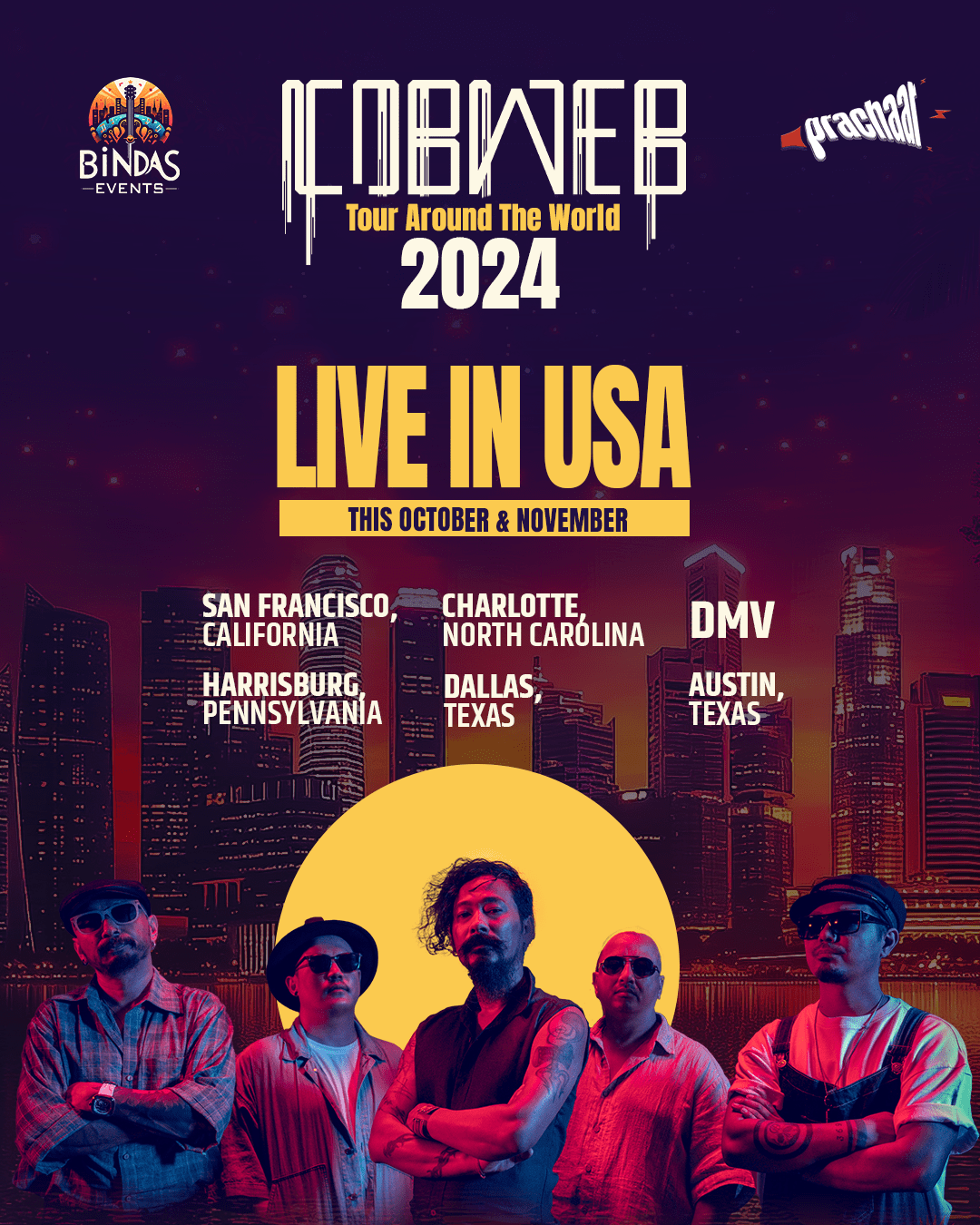 Cobweb - Around The World - Bindas Events